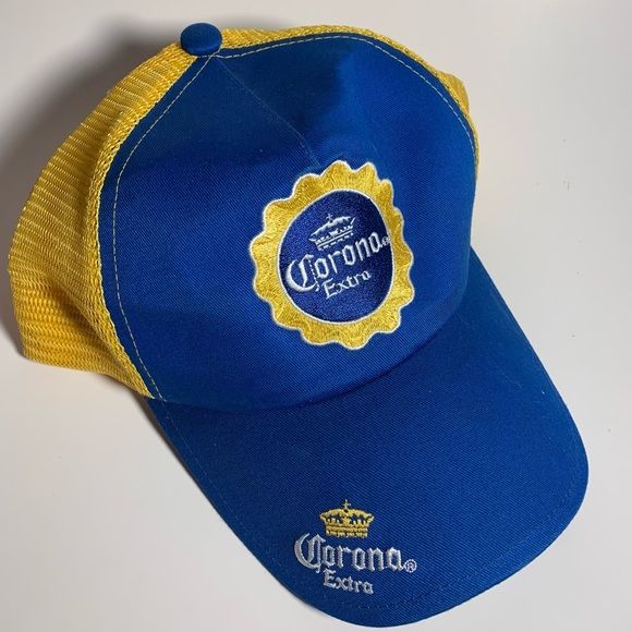 Corona | Accessories | Corona Extra Mens Mesh Back Trucker Hat Blue ...